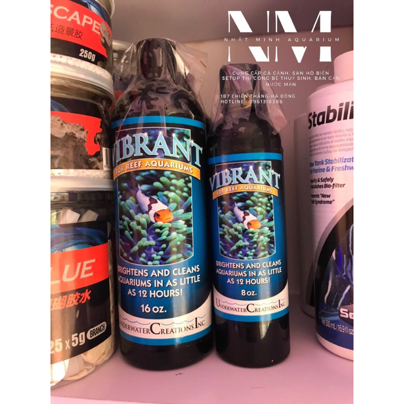 VIBRANT AQUARIUM CLEANER REEF FORMULA – DIỆT RÊU HIỆU QUẢ CHO BỂ CÁ ...