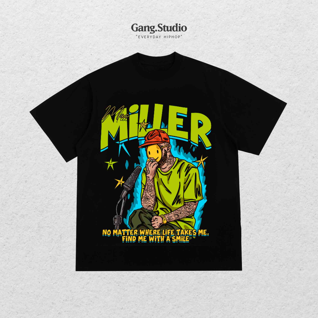 Áo Rapper Mac Miller vải cao cấp phong cách trẻ trung nặng động, nam nữ ...