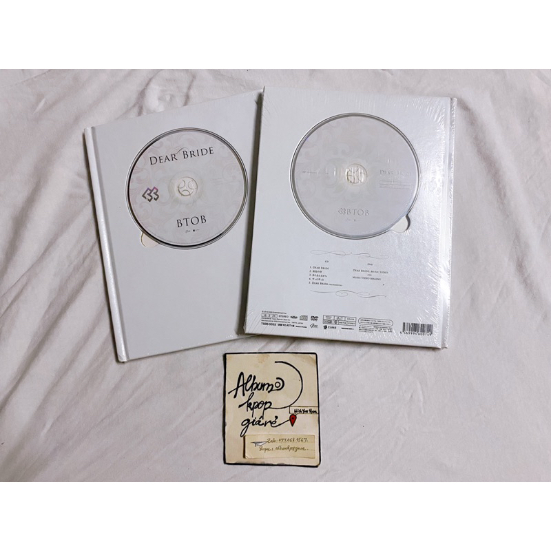 Btob Japan album Dear Bride nguyên seal, gồm CD DVD và Photobook | Shopee Việt Nam