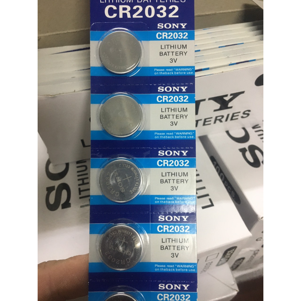 PIN CR2032, CR2025, CR2016 (5 VIÊN )SONY LITHIUM 3V | Shopee Việt Nam