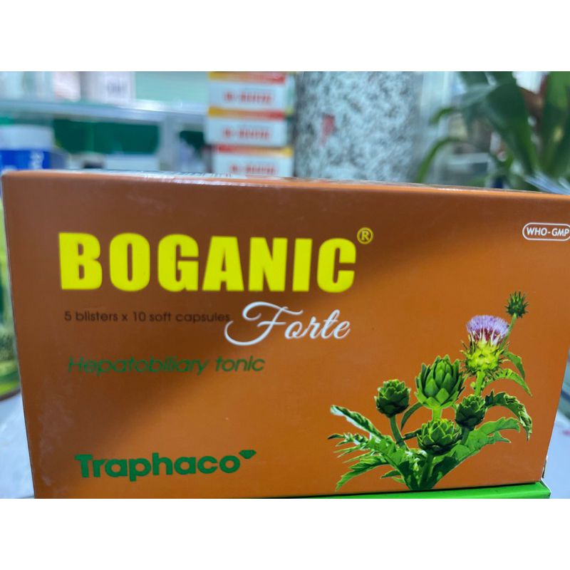 boganic nang hộp 5 vỉ 50 viên | Shopee Việt Nam