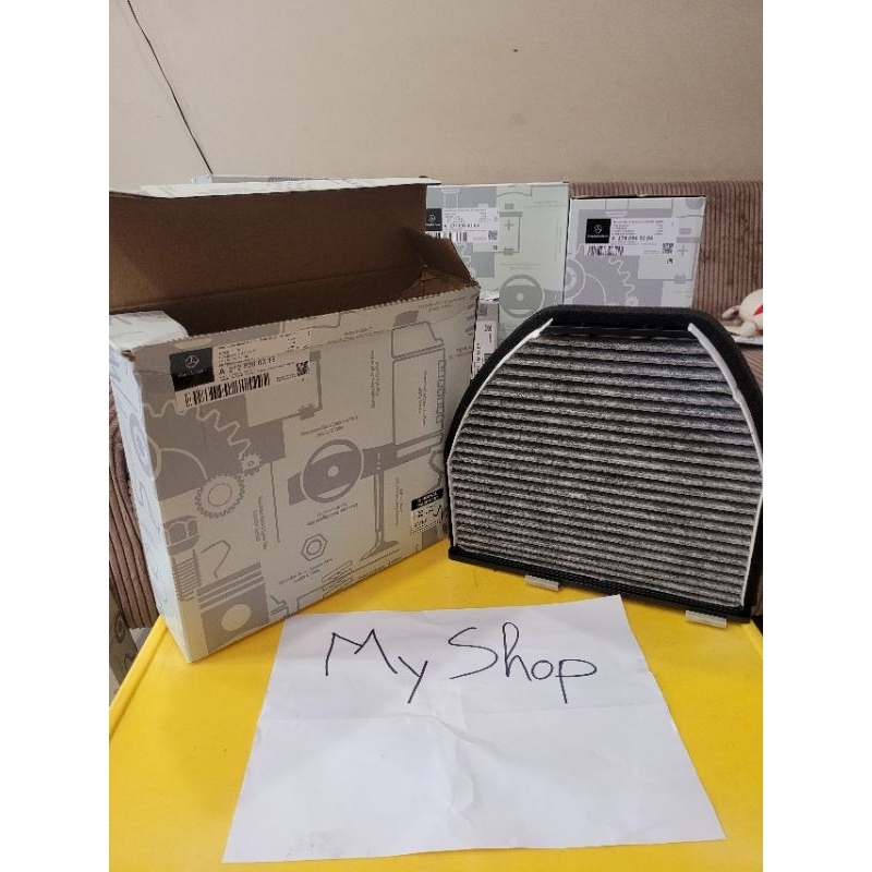 lọc gió điều hoà Mercedes than hoạt tính C200 C300 E250 E300 E350 ...