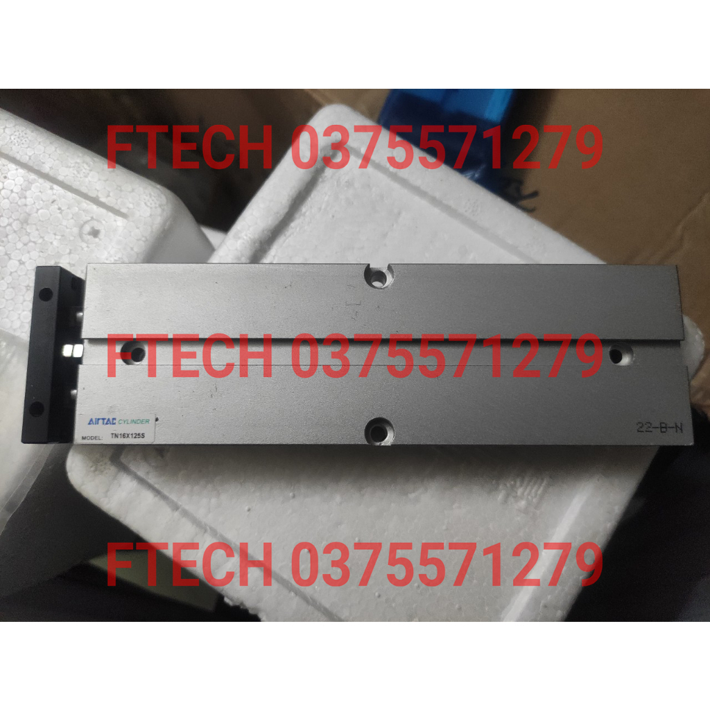Xylanh Airtac TN16x125S, TN16*125S TN16-125S Xy lanh 2 ty Airtac TN dẫn ...