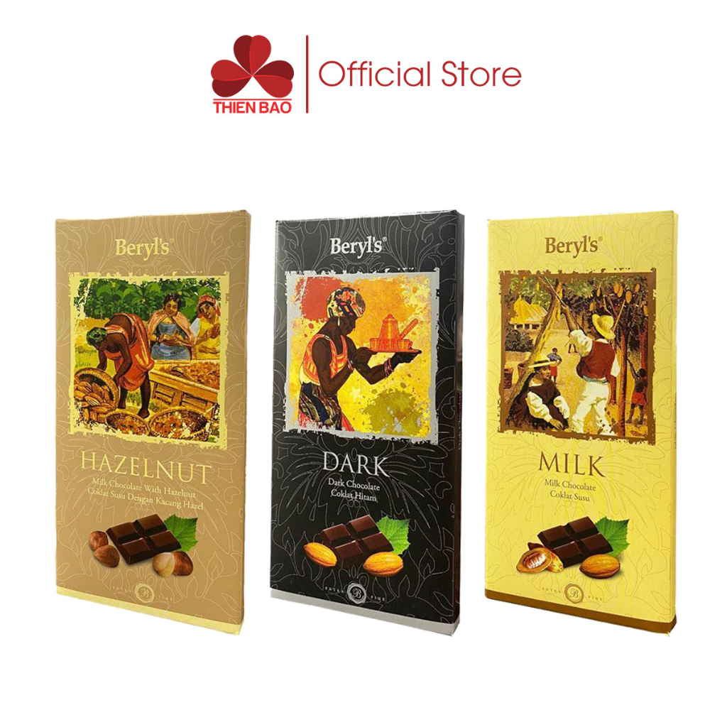 Socola Beryl's Chocolate thanh 85g | Shopee Việt Nam