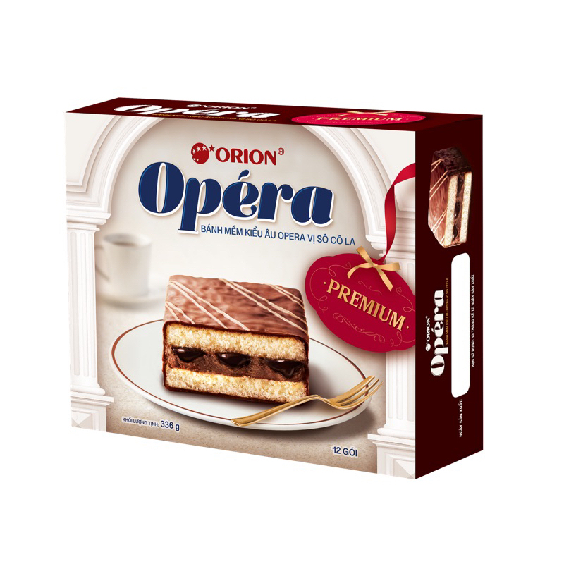 Bánh mềm kiểu Âu Orion Ope’ra hộp 336g( 12 gói) | Shopee Việt Nam