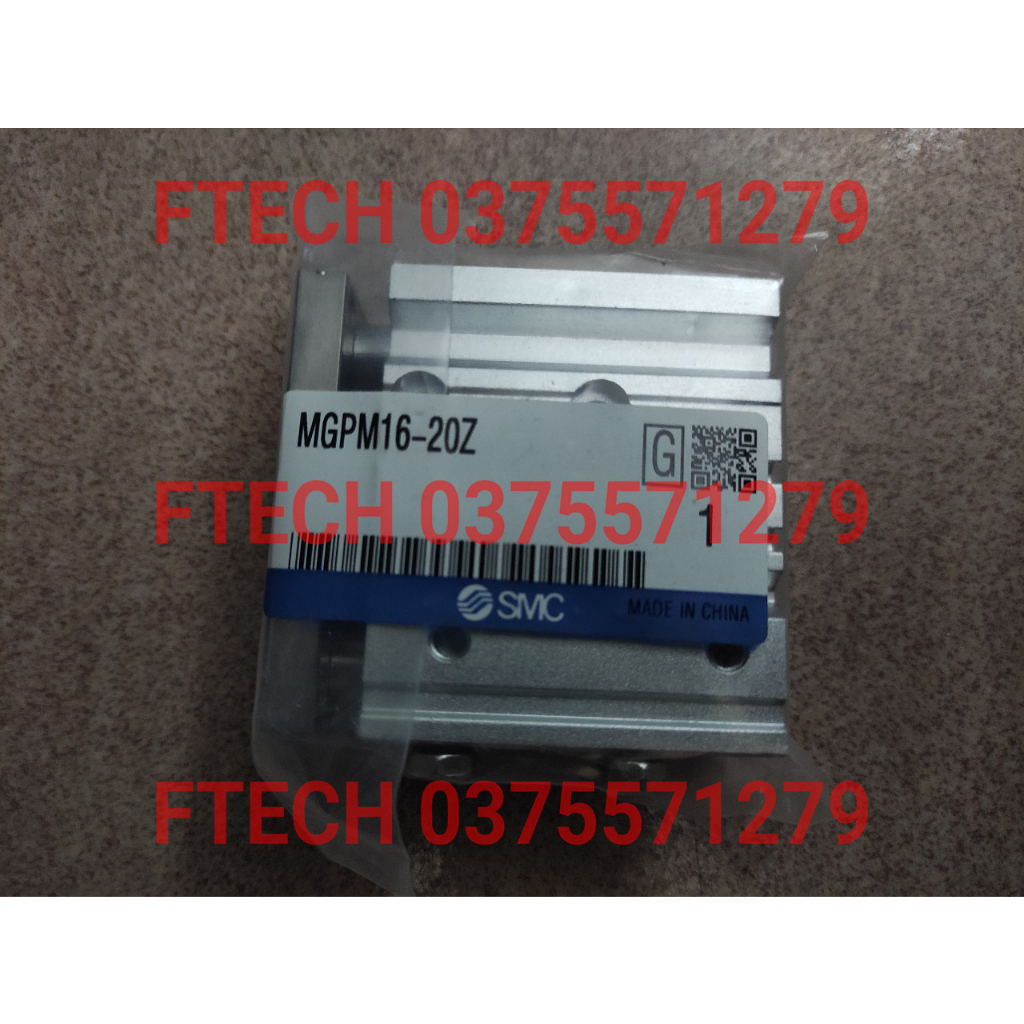 xylanh khí nén SMC MGPM16-20Z MGPM MGPM12 MGPM16 MGPM20 MGPM25 MGPM32 MGPM40 MGPM50 xy lanh 3 ti ...