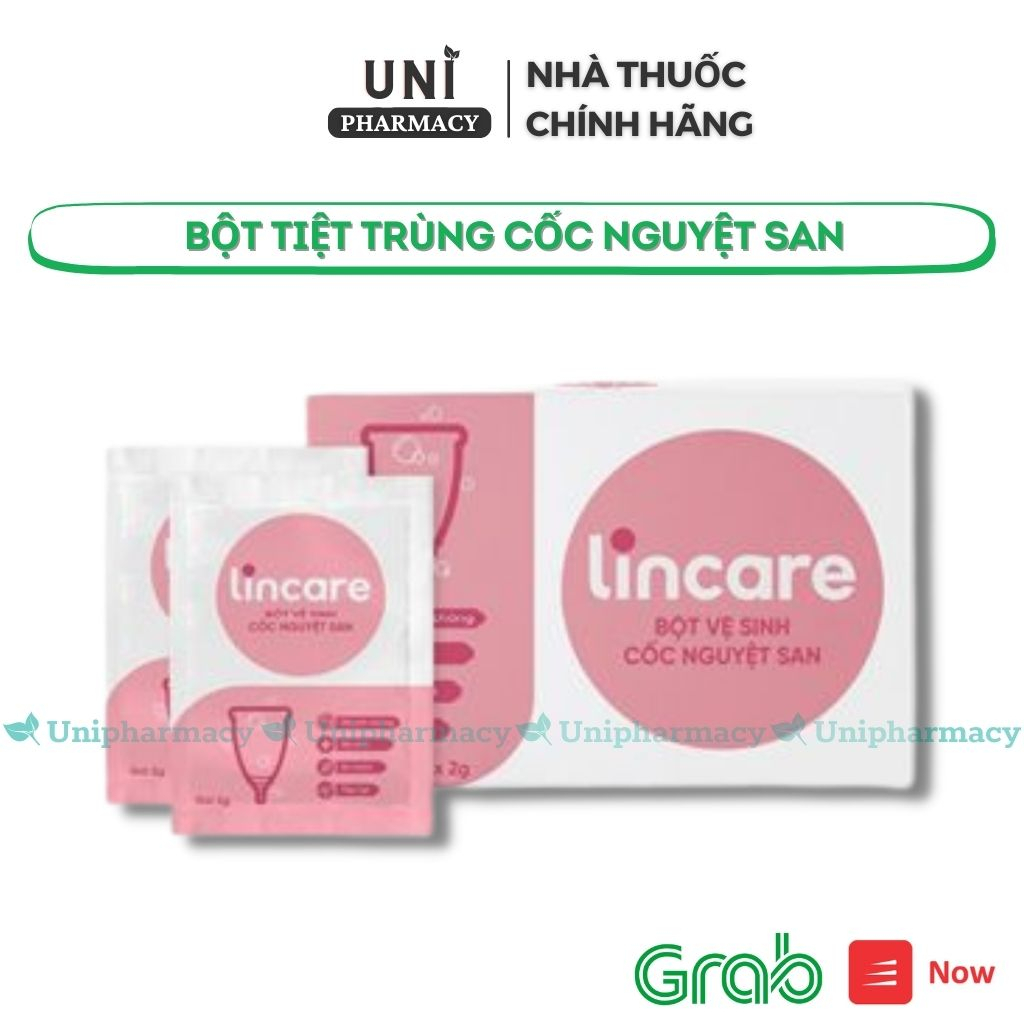 Lincare bột vệ sinh tiệt trùng cốc nguyệt san ( Hộp 12 gói ) | Shopee Việt Nam