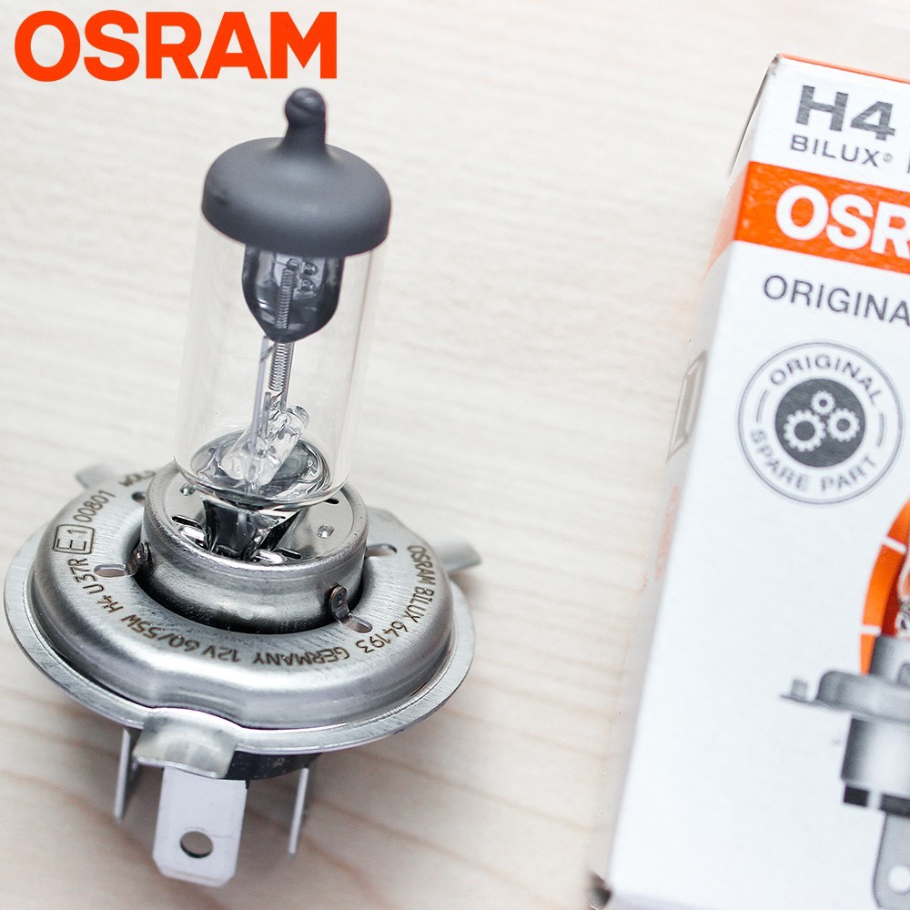 Bóng H4 - Bóng Đèn ôtô Halogen OSRAM Original 12V 55/60W Nhập Khẩu ...