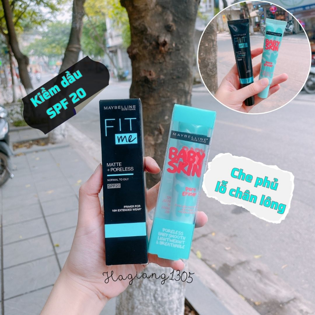 Kem lót kiềm dầu Maybelline Baby Skin Pore Eraser 20ml, Kem Lót ...