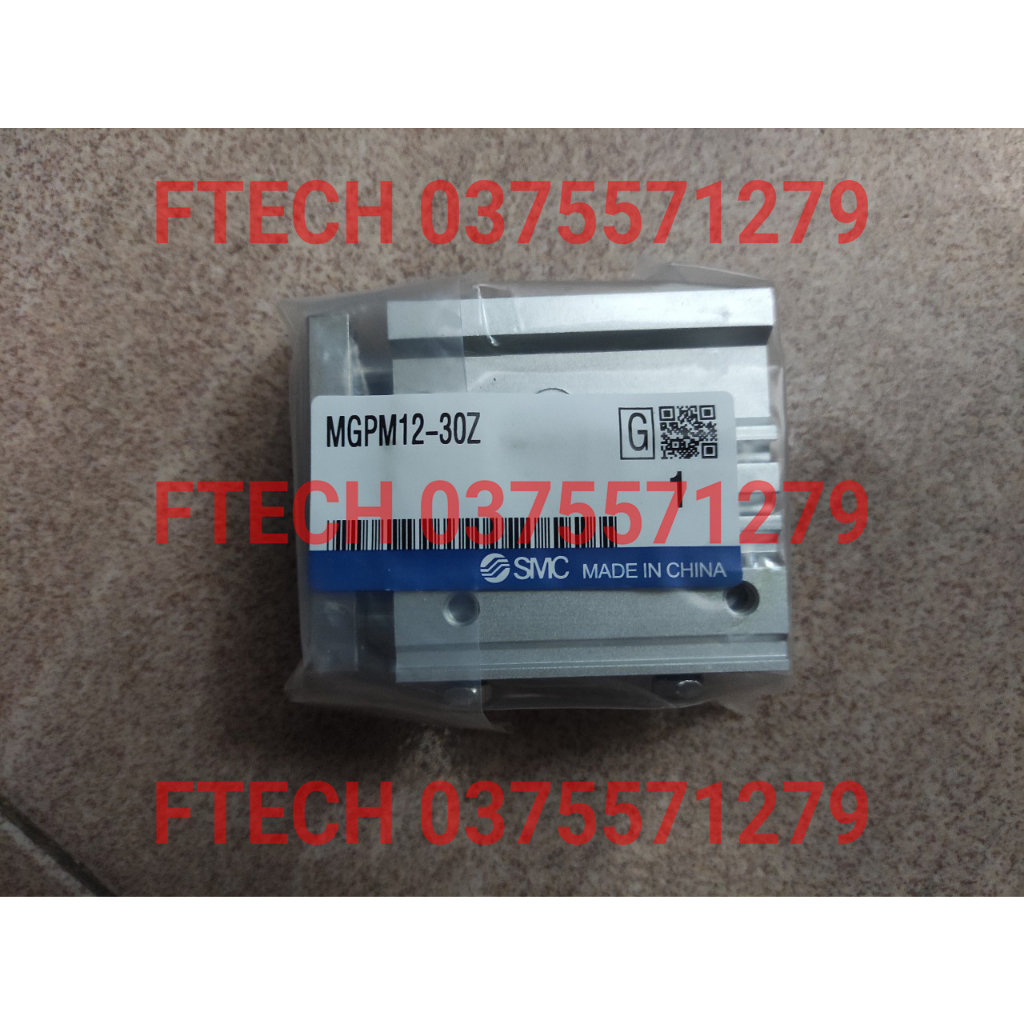 Xylanh khí nén SMC MGPM12-30Z MGPM MGPM12 MGPM16 MGPM20 MGPM25 MGPM32 MGPM40 MGPM50 xy lanh 3 ti ...