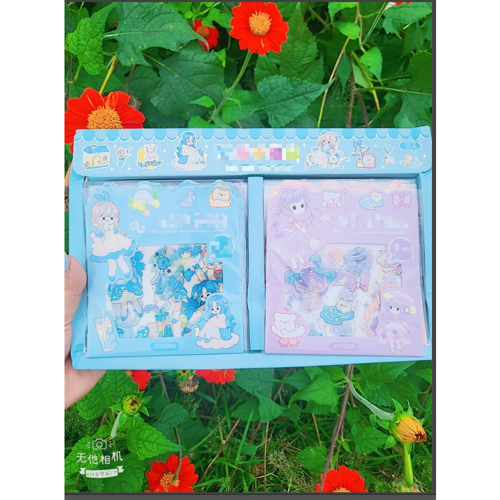 Gói 3 tờ Sticker trong XYH | Shopee Việt Nam