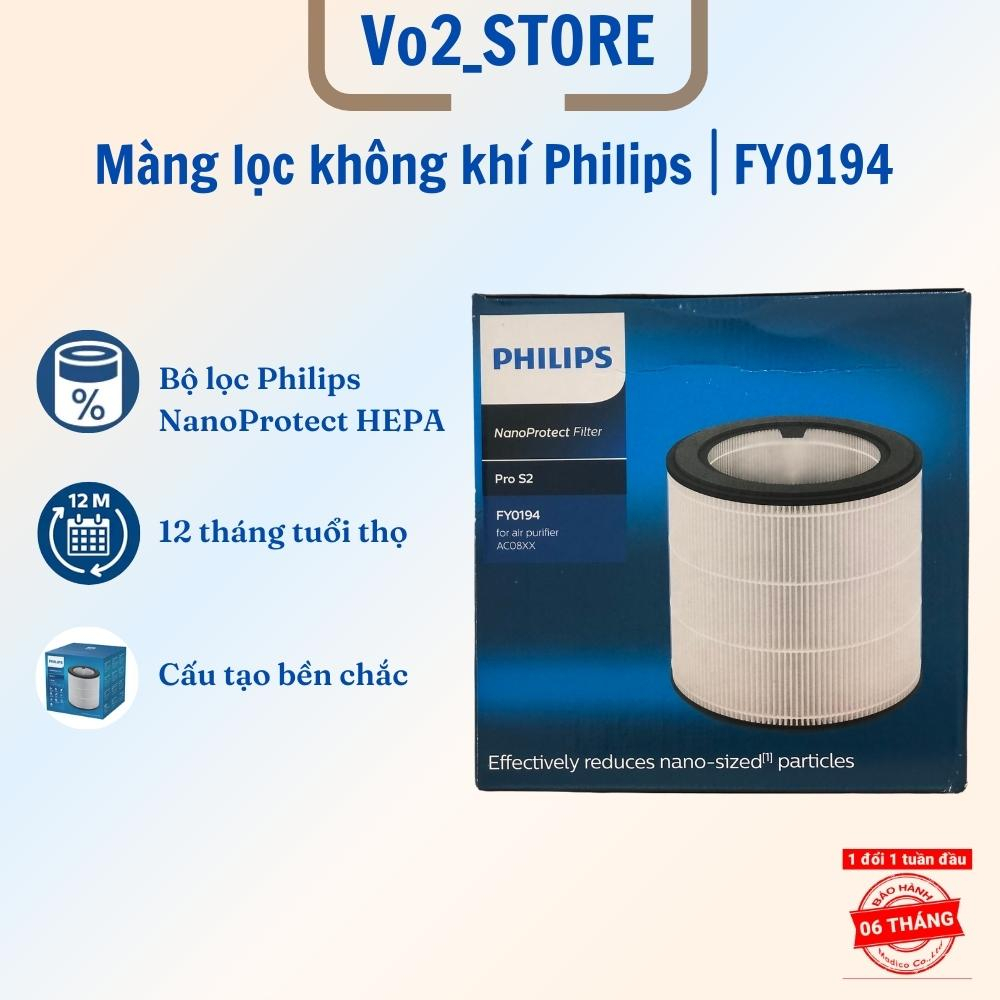 Màng lọc không khí Philips FY0194 với bộ lõi lọc Nano Protect dành ...