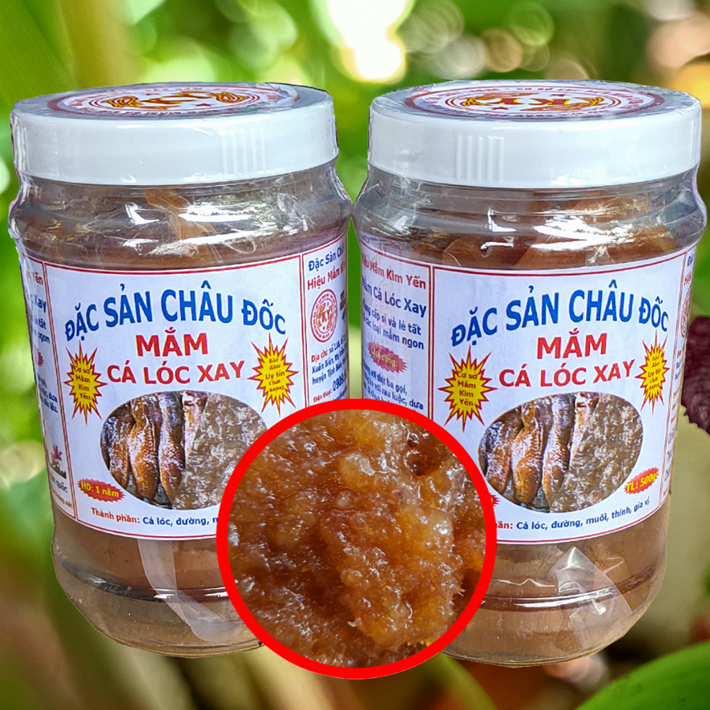 500gr Mắm Cá Lóc Xay Châu Đốc Không Xương Chưng Thịt Trứng Thơm Ngon ...