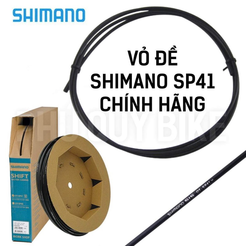 Cuộn 1 Mét VỎ DÂY ĐỀ THÉP SHIMANO SP41 CHÍNH HÃNG | Shopee Việt Nam