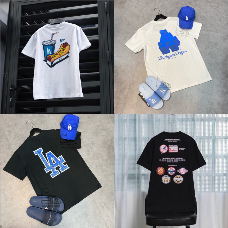 [CHÍNH HÃNG] ÁO NEW ERA LA DODGERS HOTDOG 12715376 - Áo Thun Unisex NEW ...