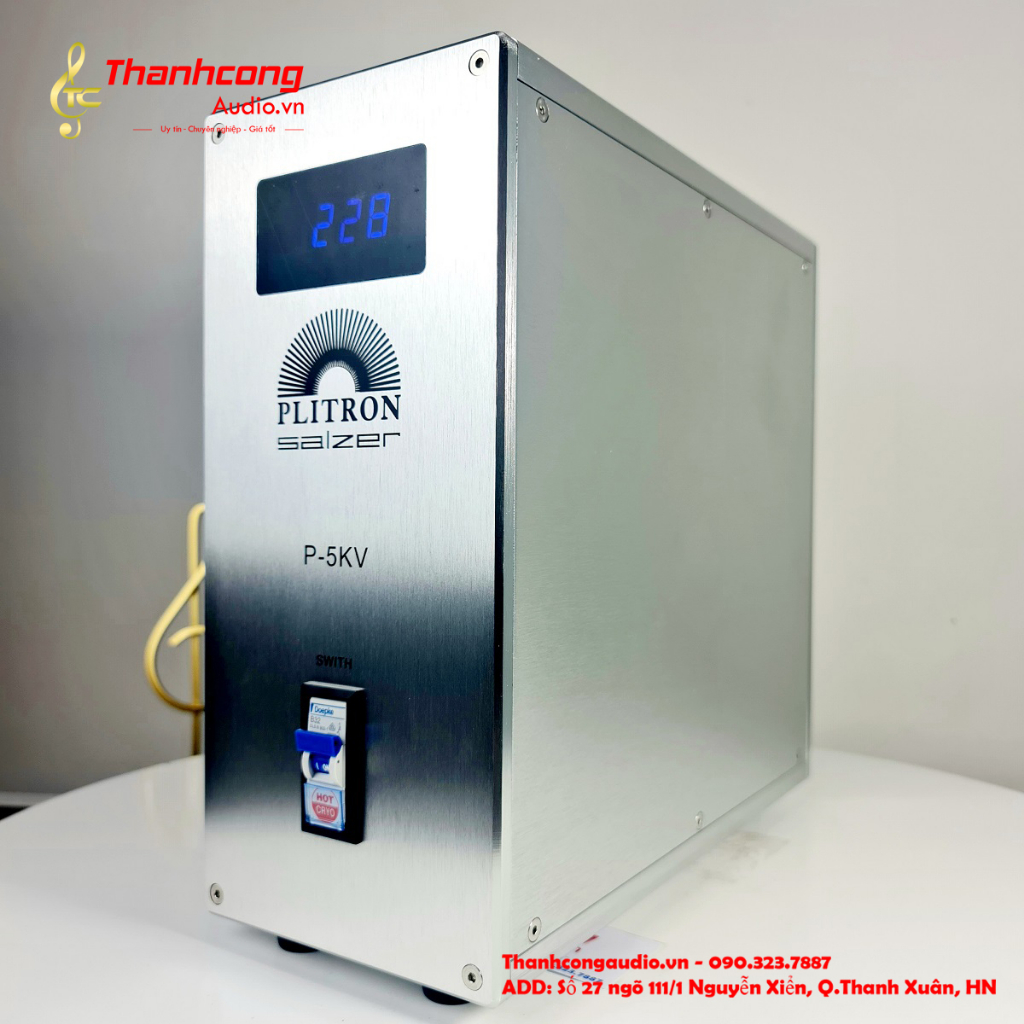 Biến áp cách ly PLITRON Salzer 5000w ( P-5KV) CANADA ( 220v và 100v ...