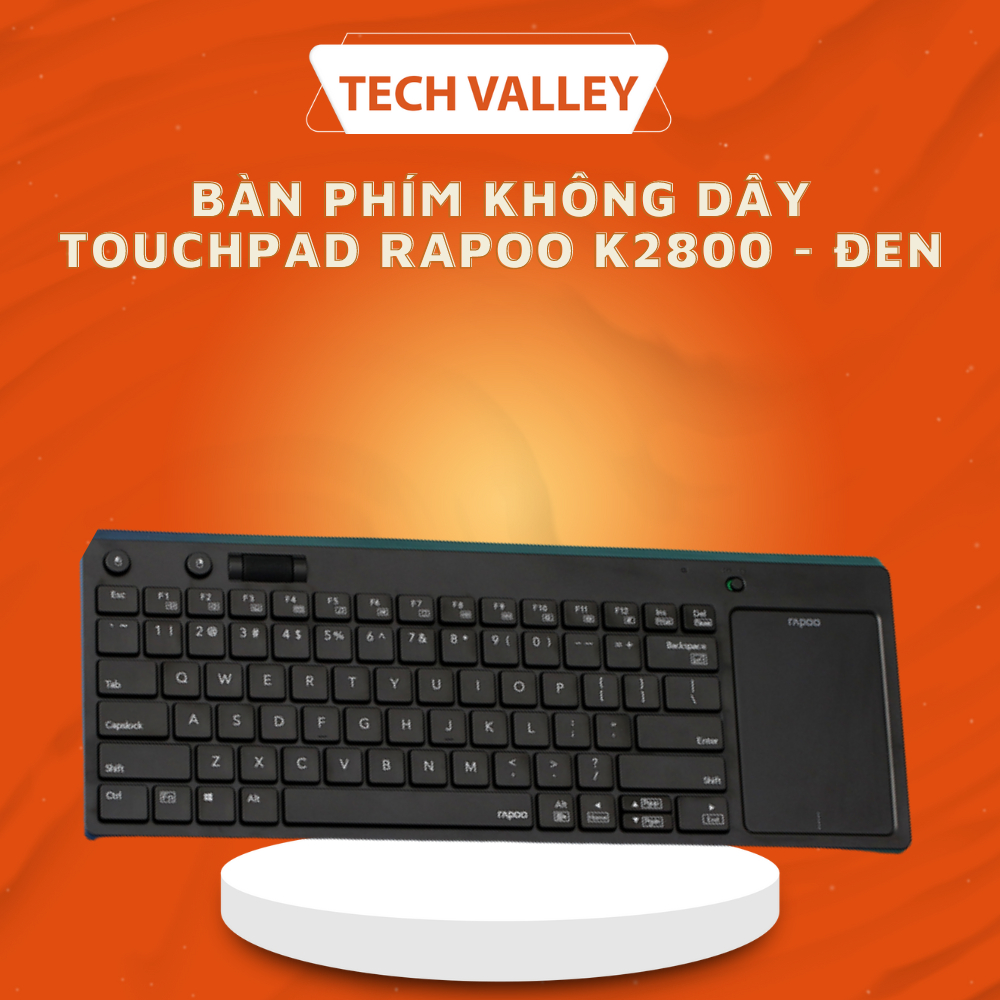 Bàn phím cảm ứng không dây RAPOO K2800 - Hàng chính hãng | Shopee Việt Nam