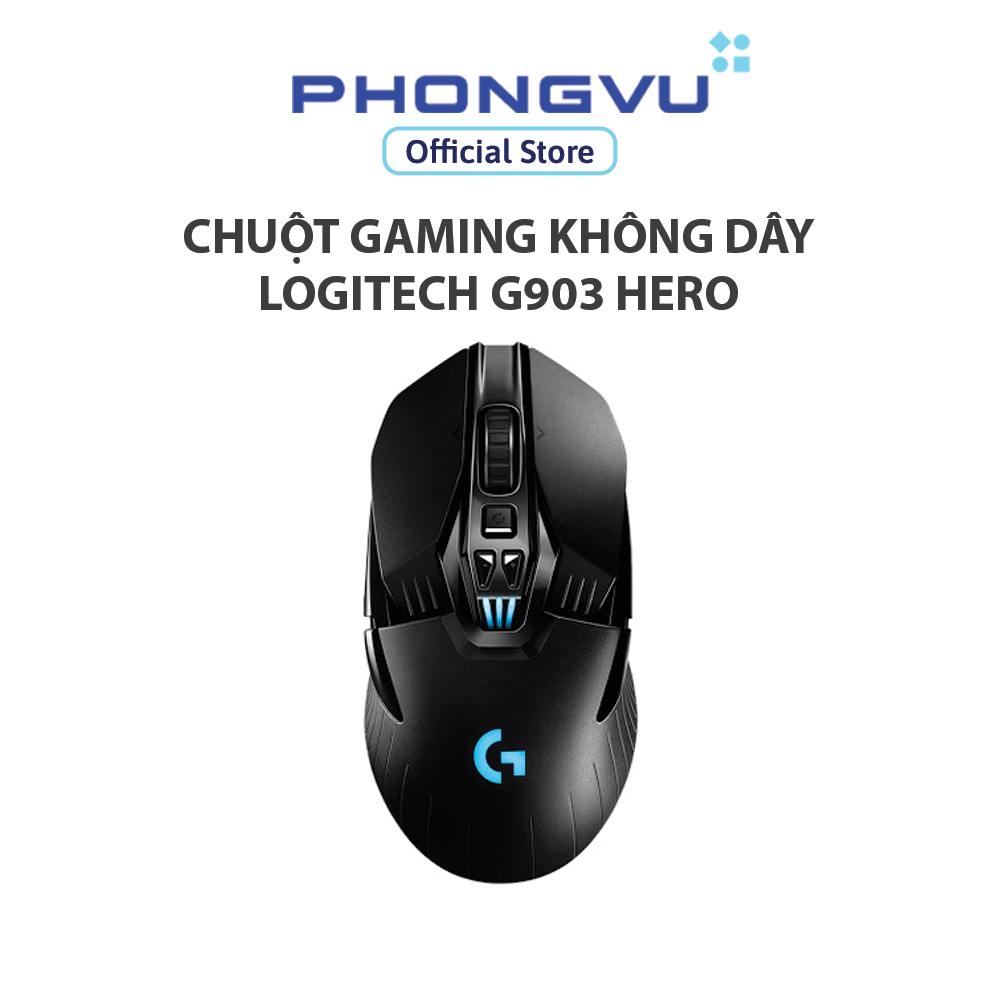 Chuột gaming không dây Logitech G903 Hero - Bảo hành 24 tháng | Shopee Việt Nam