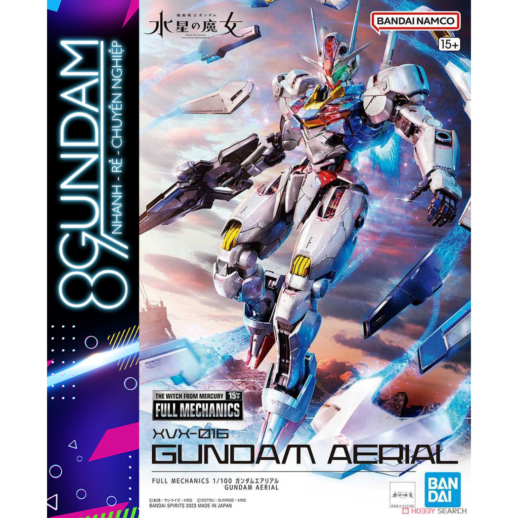 Mô Hình Lắp Ráp Gundam Full Mechanics FM 1/100 TWFM Aerial | Shopee ...