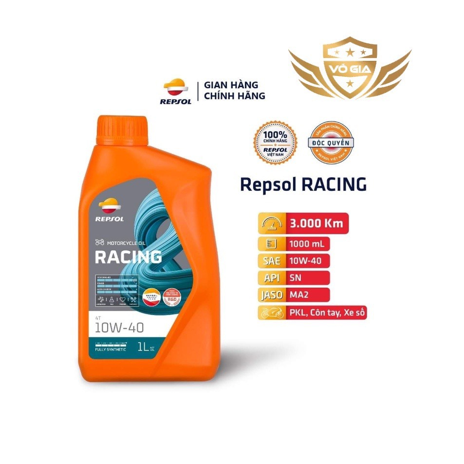 Nhớt Repsol Racing 10W40 ( New ) | Shopee Việt Nam