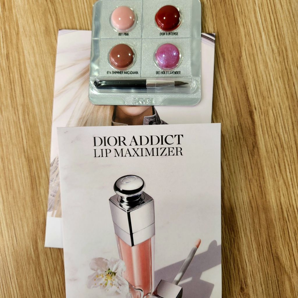 Sample son dưỡng Dior Addict Lip Maximizer 4 màu chính hãng chuẩn ...