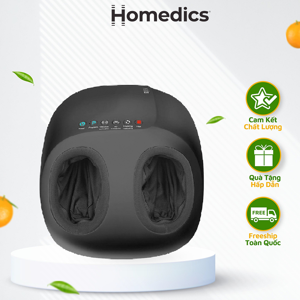 Máy massage bàn chân FMS-360 Homedics HT Beauty công nghệ khí nén kèm nhiệt massa rung cường dộ ...