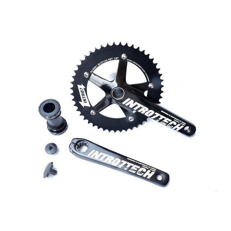 Bộ đùi đĩa trục rỗng kèm hub xe Fixed Gear Intro7Tech | Shopee Việt Nam