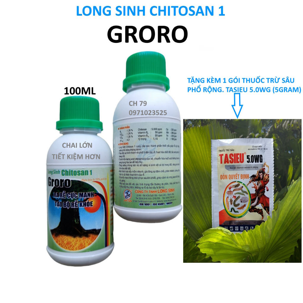 GRORO CHAI 100ML DƯỠNG RỄ, KÍCH RỄ | Shopee Việt Nam