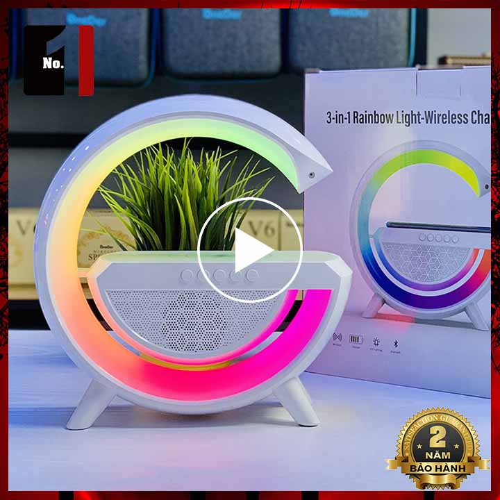 Loa Bluetooth Chữ G BT2301 Led Rgb Kiêm Sạc Không Dây Loa Decor Để Bàn ...