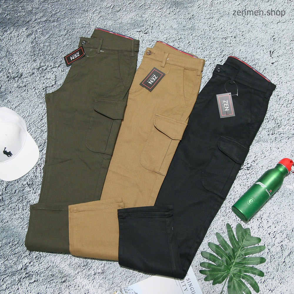 [Chính Hãng] Quần Kaki Nam Túi Hộp Edwin Jersey Cargo Pants Dáng Slim Vải Dày Dặn Cao Cấp Co Dãn ...