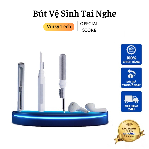 Bút Vệ Sinh Tai Nghe Bluetooth Cho Tai Nghe - Chính Hãng Vinzy Tech | Shopee Việt Nam