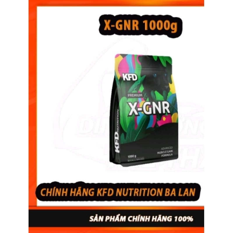 Tăng Cân Tăng Cơ Bắp Hồi Phục Cơ KFD NUTRITION PREMIUM X-GAINER 1KG ...