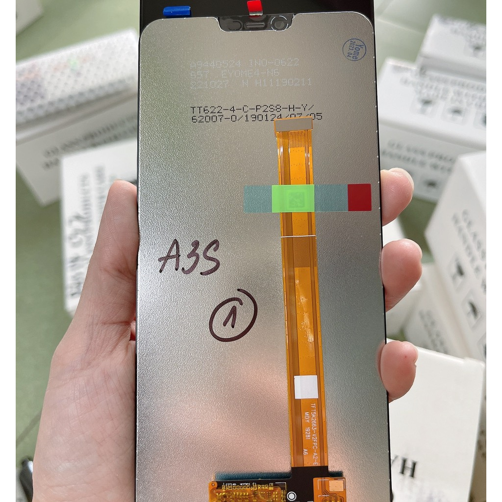 Màn Hình Oppo A3S 2018 / CPH1803 / CPH1805 / CPH1853 - Zin New OPPO Loại Không IC, Màu Đen ...