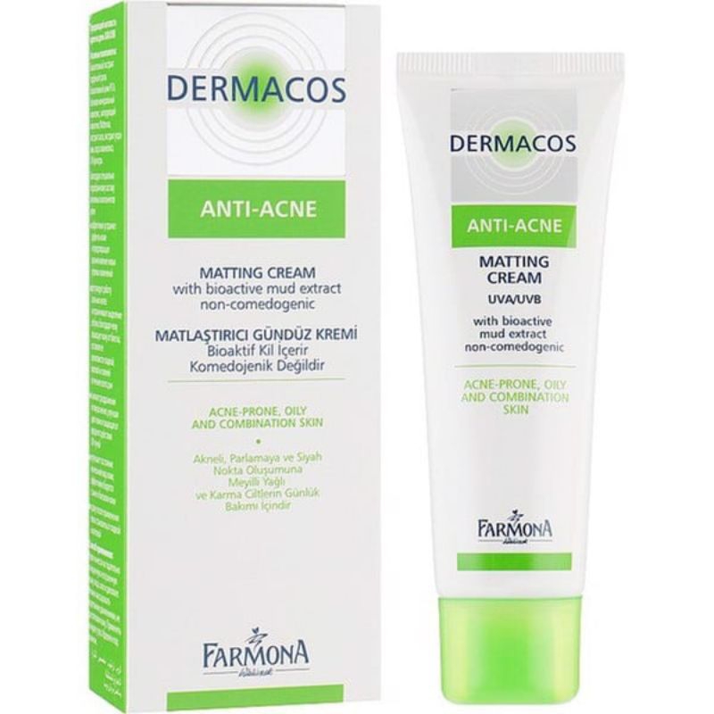 DERMACOS KEM DƯỠNG GIẢM BÓNG NHỜN, NGỪA MỤN FARMONA DERMACOS ANTI ACNE ...