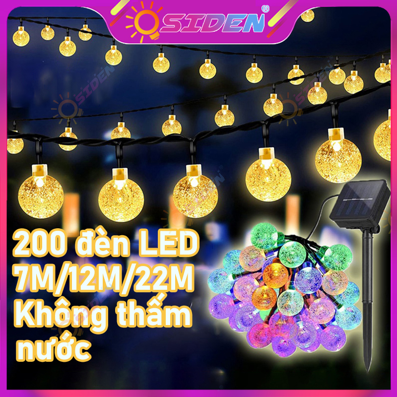 OSIDEN đèn trang trí 7M 12M 22M không thấm nước đèn dây LED đèn sân ...