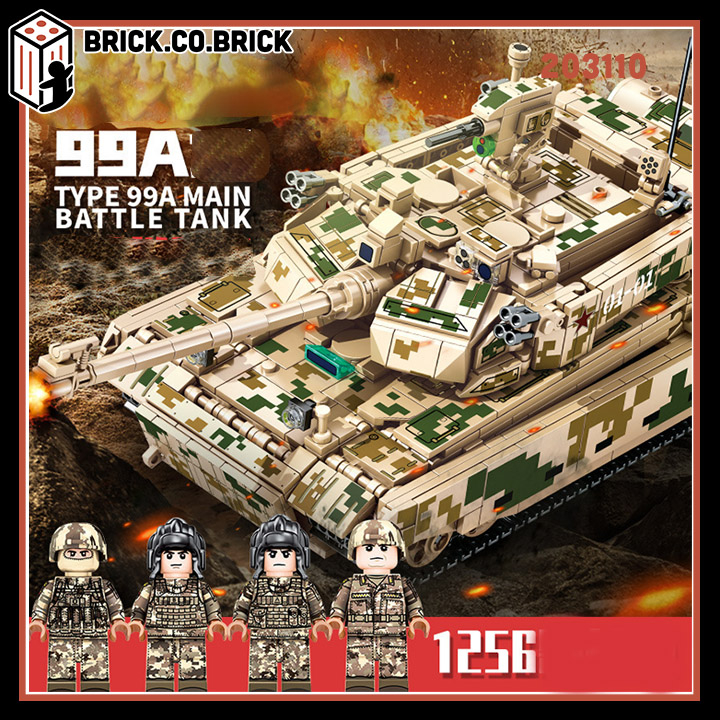 Mô hình Tank Type 99A Main Battle Tank Đồ chơi Mô hình Xe Tăng Quân sự ...