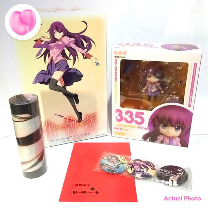 Mô hình chính hãng Nendoroid 335 Hitagi Senjyogahara Premium Box ...