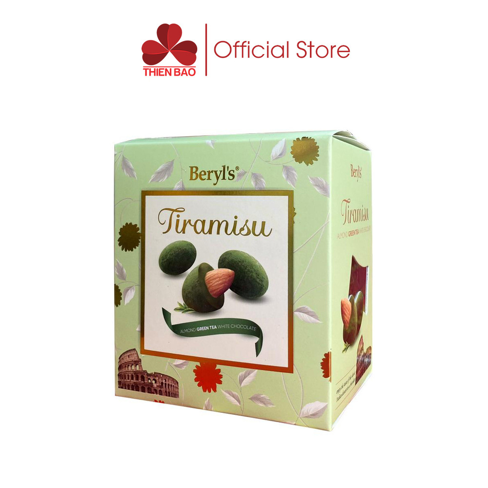 Socola Beryl's Tiramisu Almond Green Tea White Chocolate (hạnh nhân ...