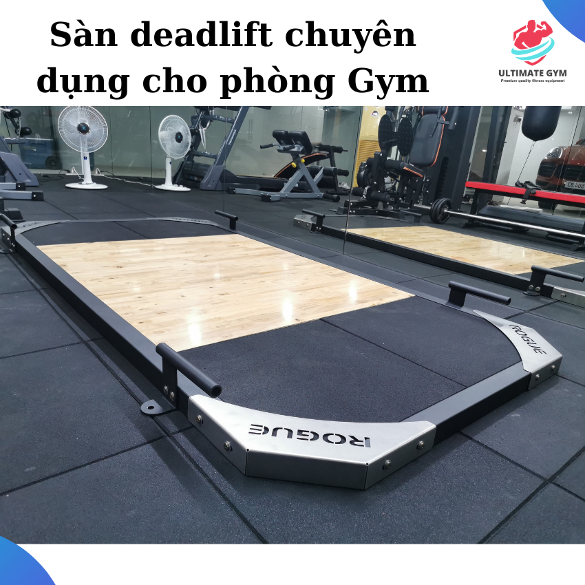 Sàn deadlift sàn squat lifting - deadlift platform tập gym dày 5cm ...