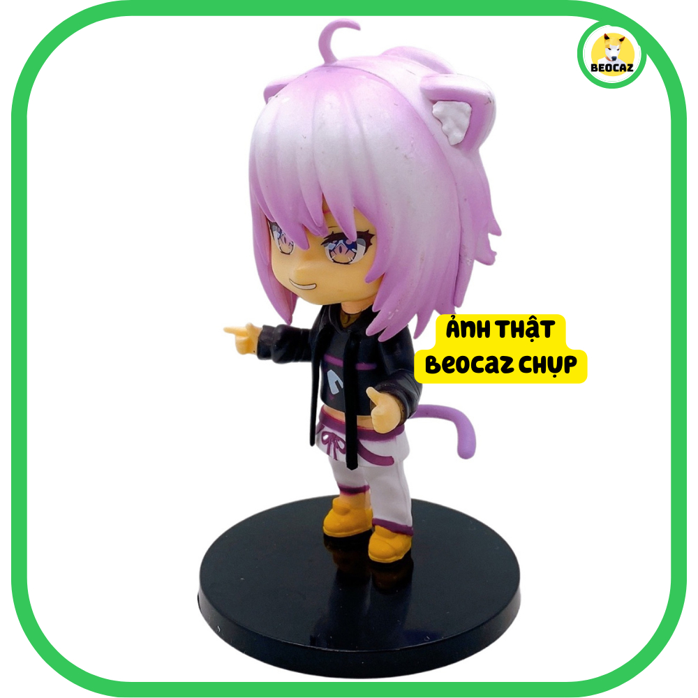 Mô hình Hololive Ookami Mio Nekomata Okayu idol dễ thương chibi Tiệm đồ ...