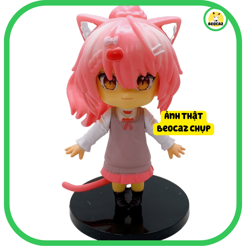 Mô hình Hololive Ookami Mio Nekomata Okayu idol dễ thương chibi Tiệm đồ ...