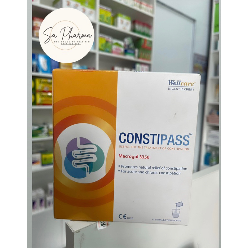 Constipass (Macrogol 3350) – Hỗ trợ nhuận tràng | Shopee Việt Nam