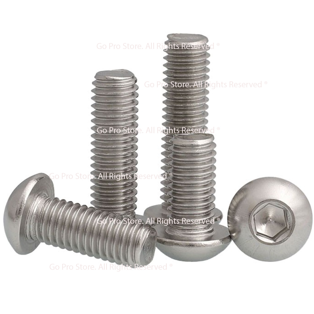 Set 05 Bulon (Ốc) Lục Giác INOX 304 ĐẦU DÙ M5 CD1023 | Shopee Việt Nam