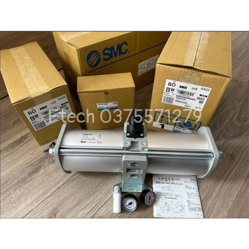 VBA40-04GN bộ tăng áp VBA40-04GN VBA10A VBA20A VBA40A VBA43A khí nén SMC | Shopee Việt Nam