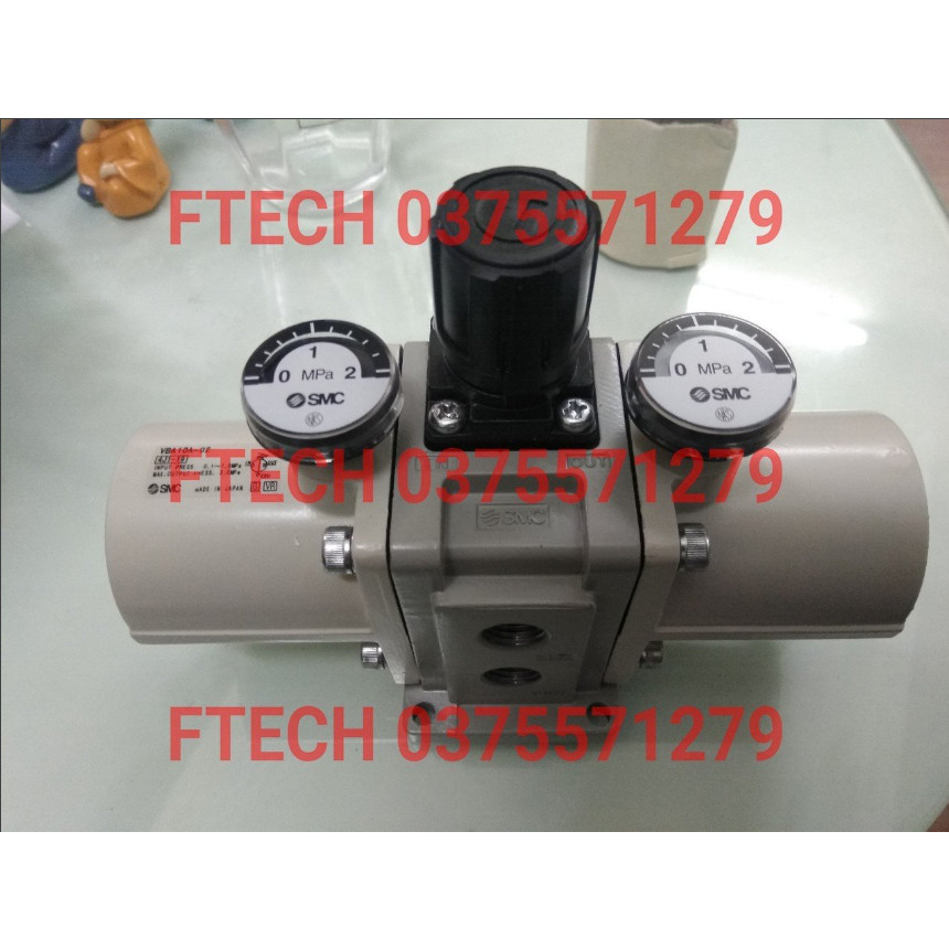 VBA10A-02GN Bộ tăng áp VBA10A-02GN VBA10A VBA20A VBA40A VBA43A khí nén SMC | Shopee Việt Nam