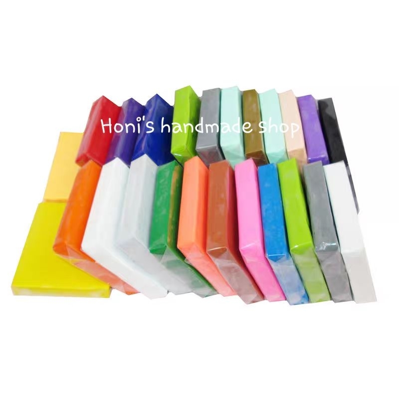 [Sẵn] Đất Sét Nung Polymer Clay 20 Màu Gói 100g | Shopee Việt Nam