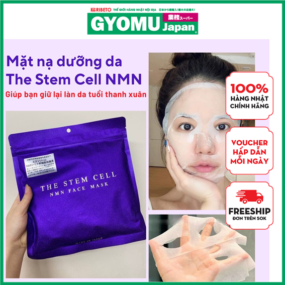 Mặt nạ The Stem Cell NMN Face Mask 30M (Tím) | Shopee Việt Nam