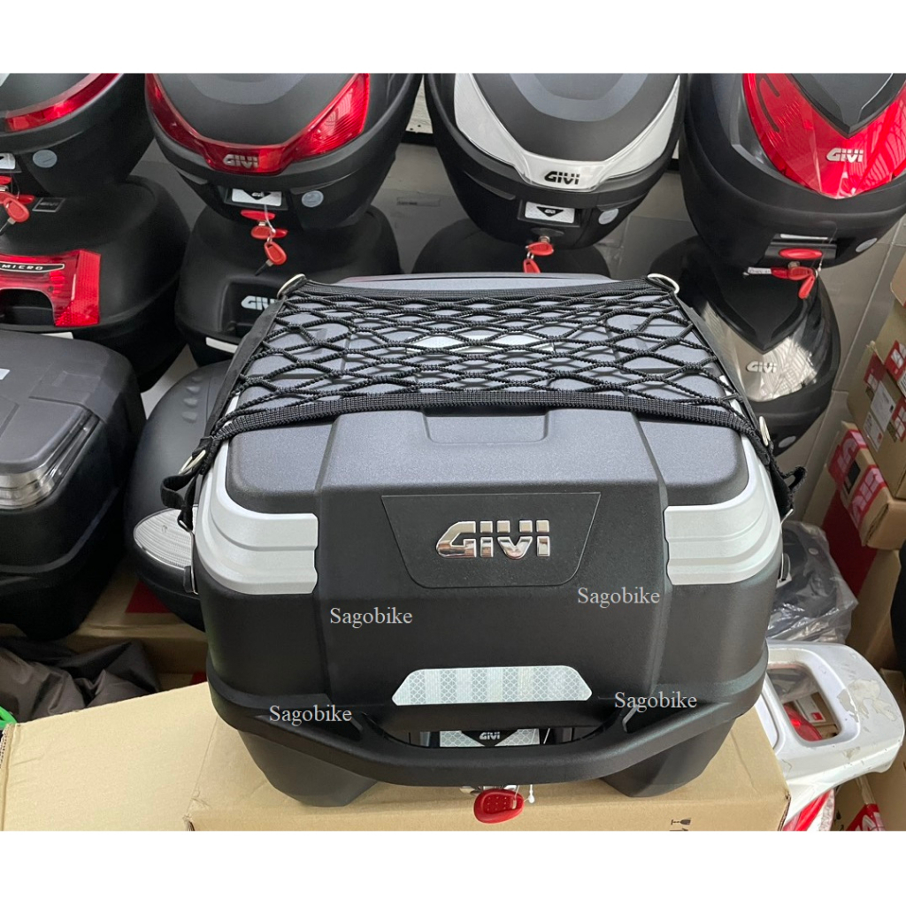 Thùng Givi B33NTM-ADV thùng givi 33 lit full phụ kiện (lưới ràng, nút ...