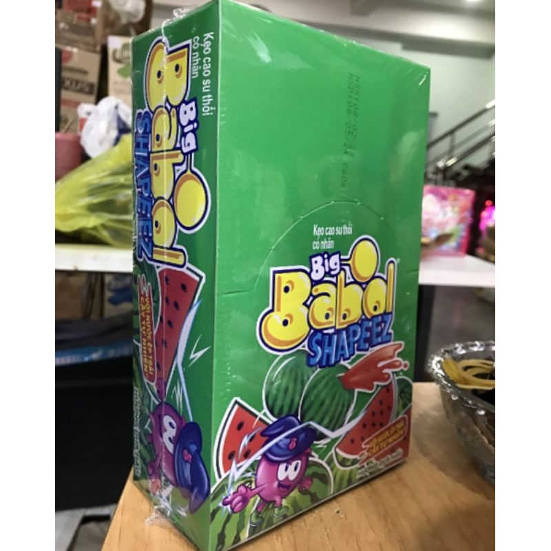 kẹo singgum big babol vị dưa hấu hộp 74 gói | Shopee Việt Nam