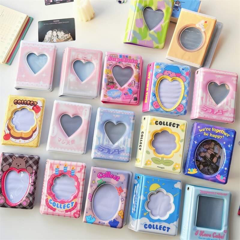 Mini Binder/Collect book 1 ô để ảnh, card kèm sheet | Shopee Việt Nam